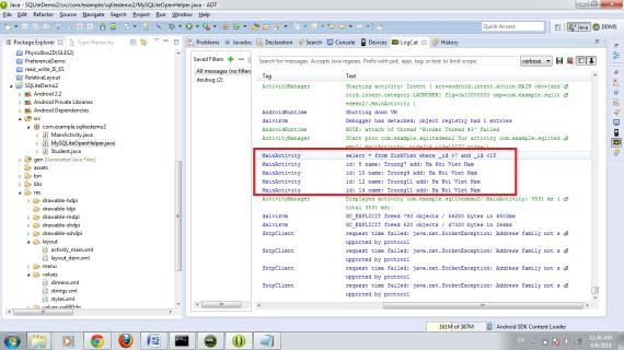 Sqlite trong android (part 1)